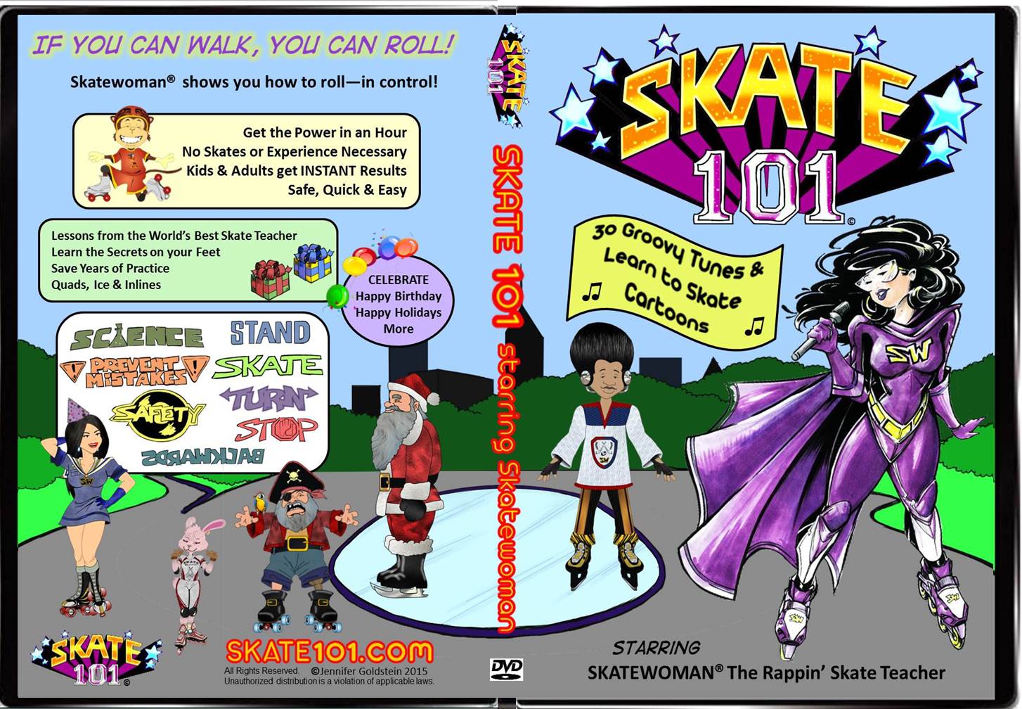 Learn How to Skate DVD and Music Video Collection - Skate 101